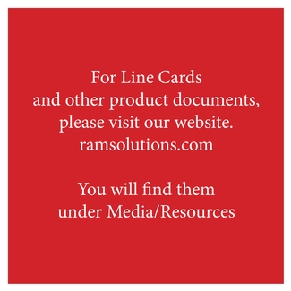Product - RAM SOLUTIONS Line Card