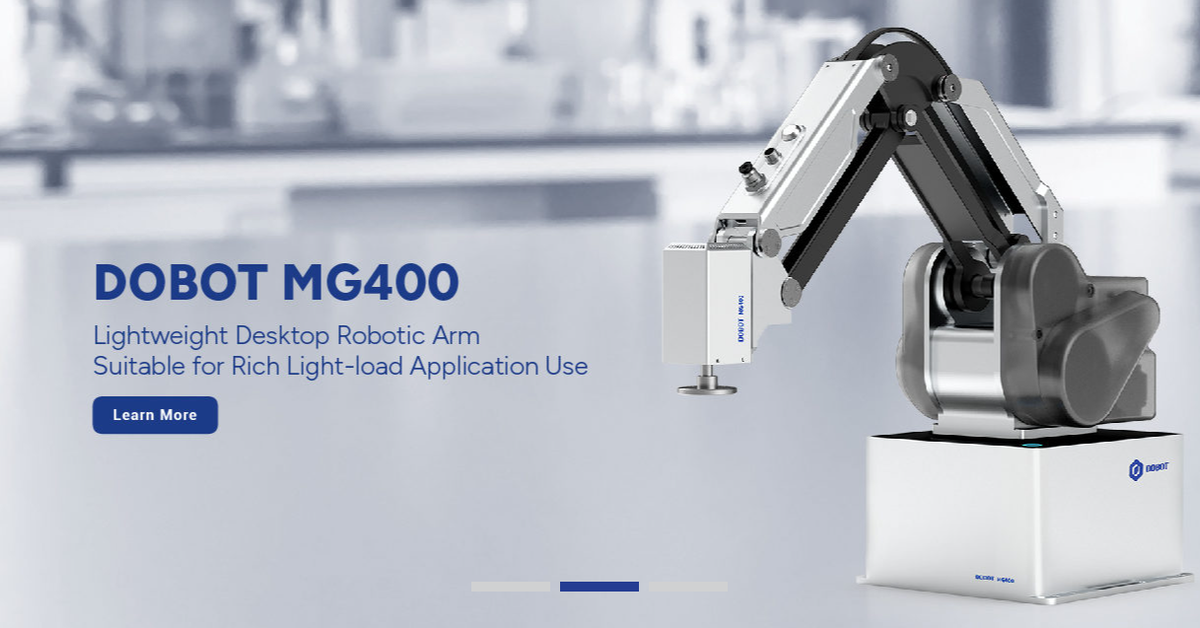 Product - DOBOT MG400 Robot is Adaptable for Small Batch Production