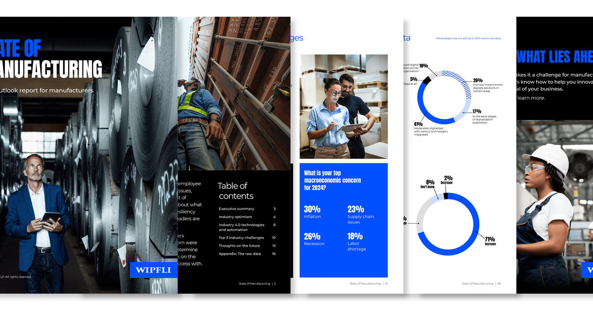 News: 2024 Manufacturing Outlook Research Report | Wipfli
