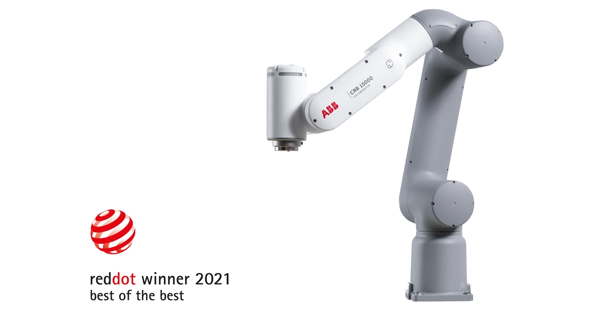News: ABB cobot GoFa wins Best of the Best Red Dot award | ABB Inc.