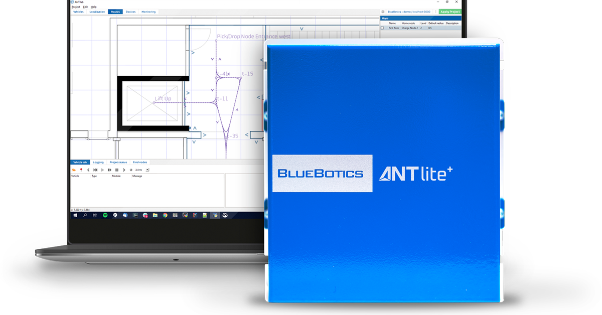 Videos: ANT lite+ Natural Navigation System - Fully Automate Your AGV/AMR