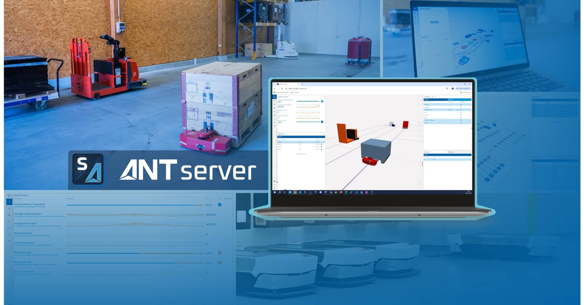 Product - ANT server - AGV/AMR Fleet Manager