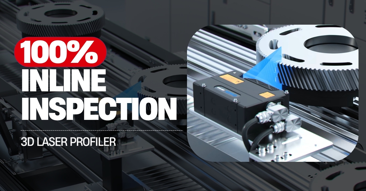 Videos: Gear Defect Detection with 3D Laser Profiler | SinceVision