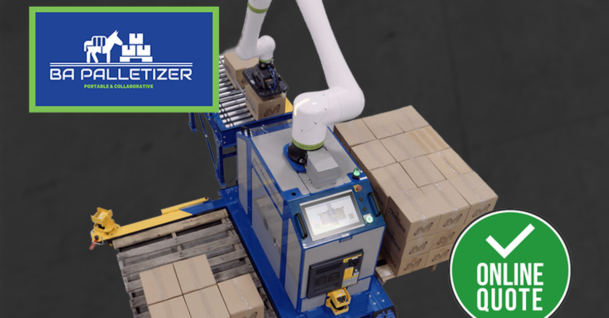 News: Online Quoting Platform for Robotic Palletizing | MCRI