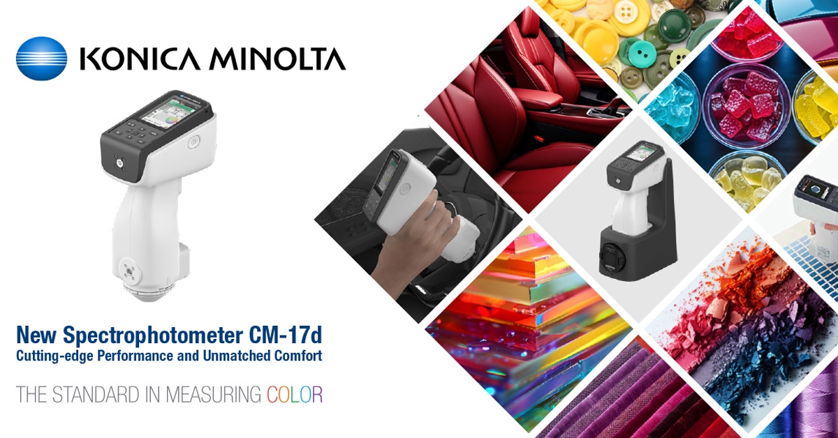 Product - CM-17d Spectrophotometer from Konica Minolta Sensing
