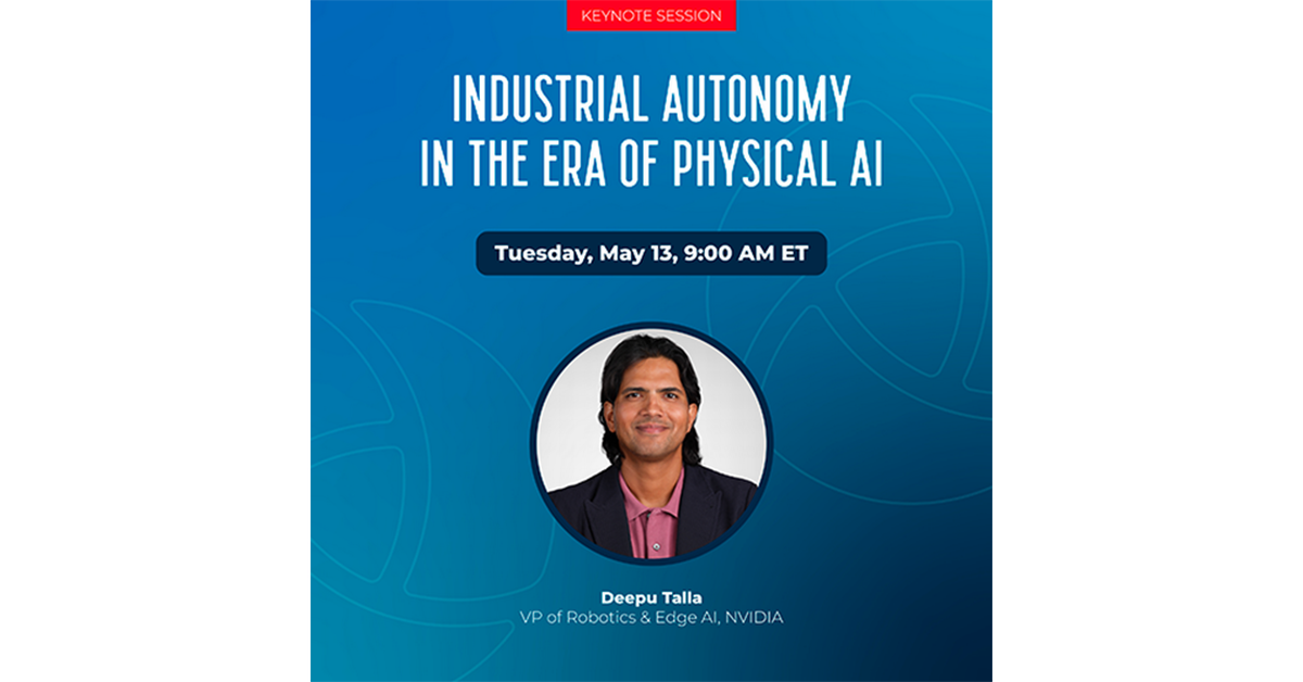 News: Deepu Talla of NVIDIA to Deliver Keynote at Automate 2025 on the ...