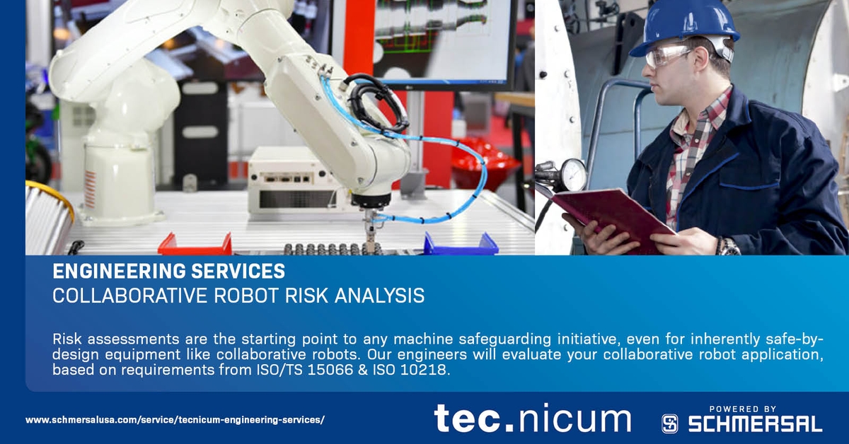 Collaborative Robot Risk Analysis | Schmersal Inc. Services