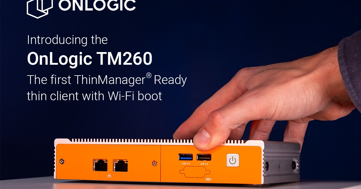 News: OnLogic Unveils First-ever ThinManager® Ready Industrial Thin ...