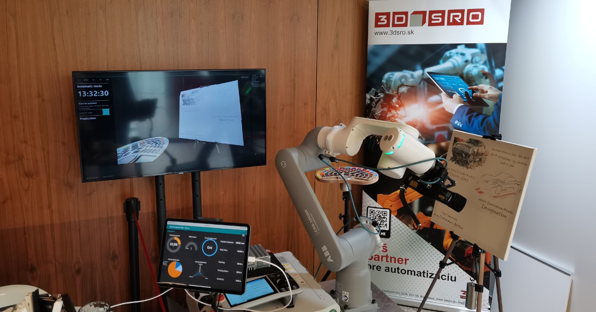 Case Studies: Automating art – Robotic painting on canvas | Zebra ...