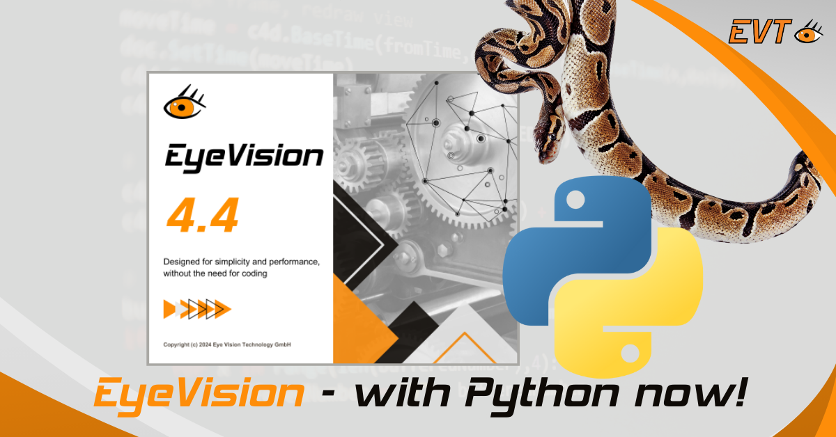 News: Python Integration now in EyeVision 4.4 | Eye Vision Technology GmbH (EVT)
