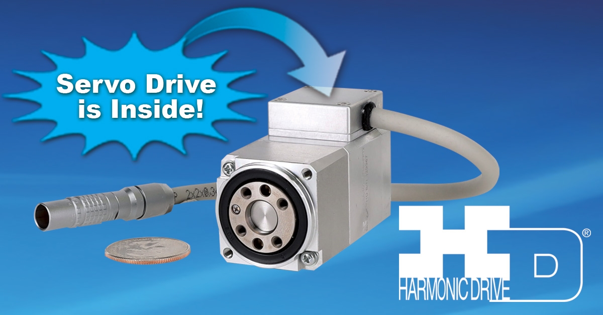 News: Actuator with Integrated Servo Drive from Harmonic Drive