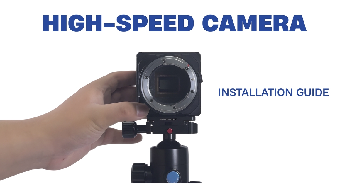 Videos: SH2 High-Speed Camera Installation & Setup Guide | SinceVision ...