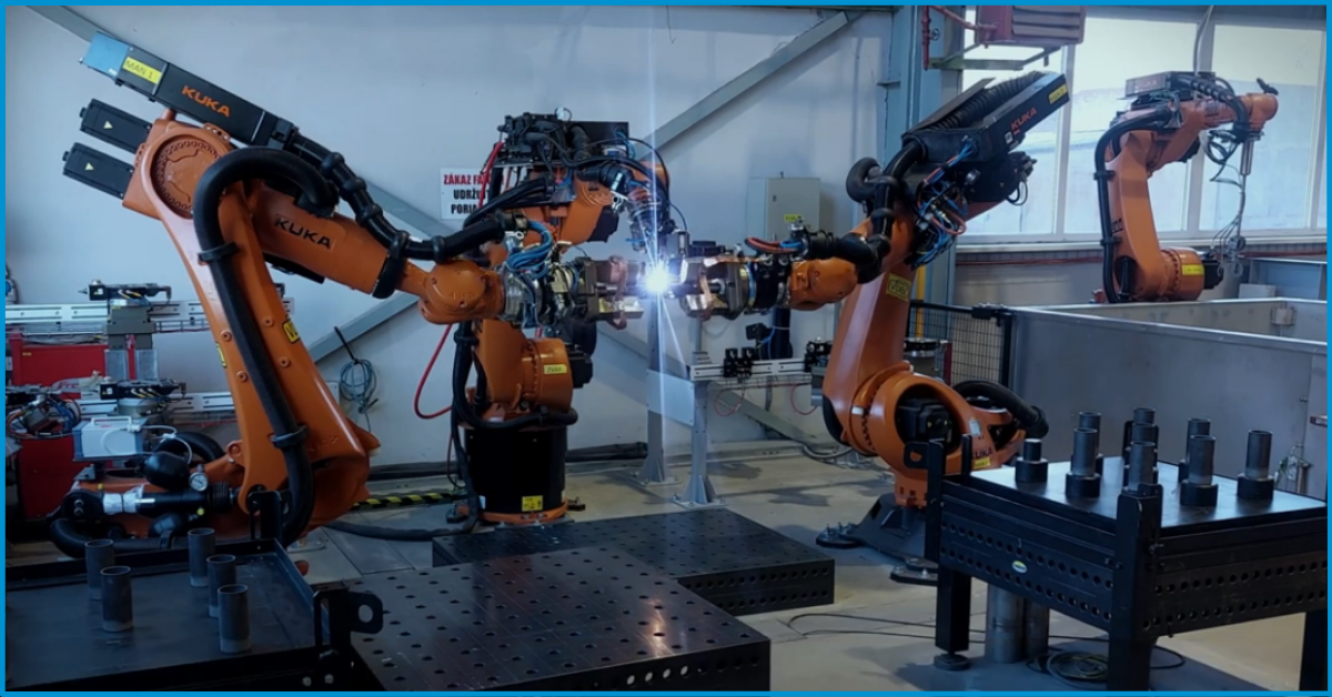 Case Studies: Automated welding of cylinders using 3D machine vision