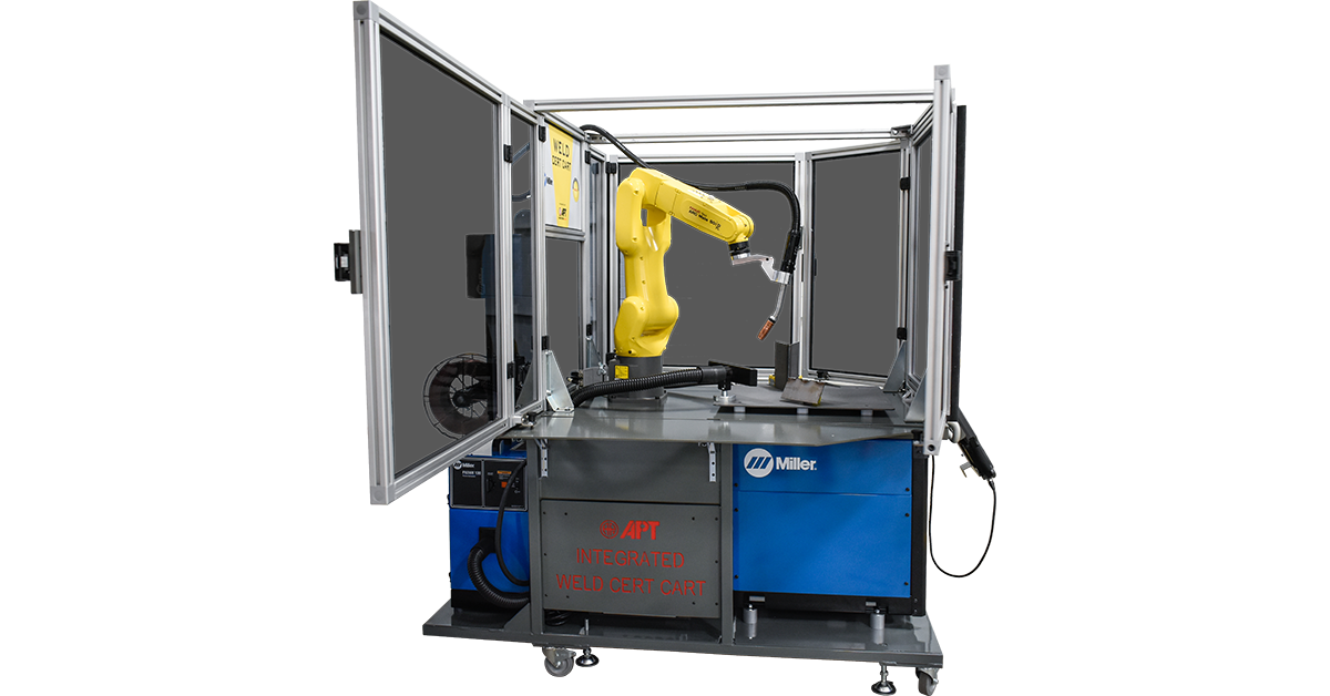 Product - APT Robot Welding CERT Cart trainer