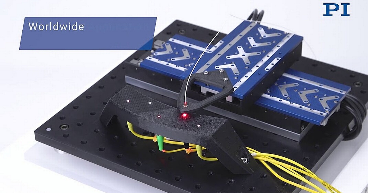 Videos: Motion Control in Photonics: XY-Table for Automated Test | PI