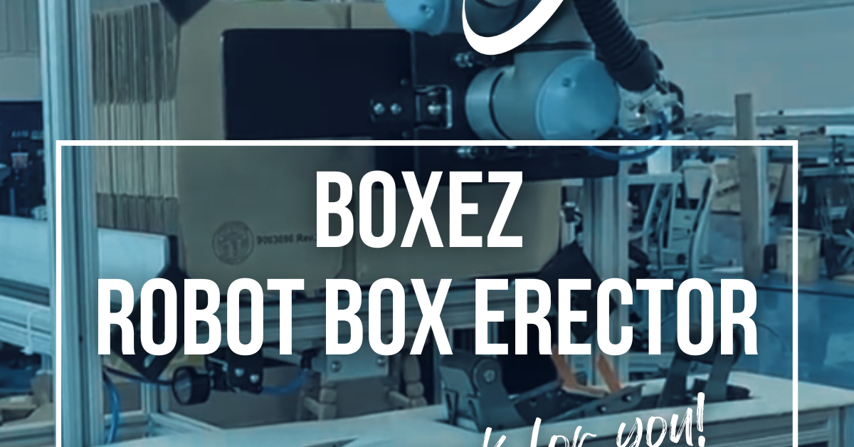 Product - boxEZ collaborative robot box erector