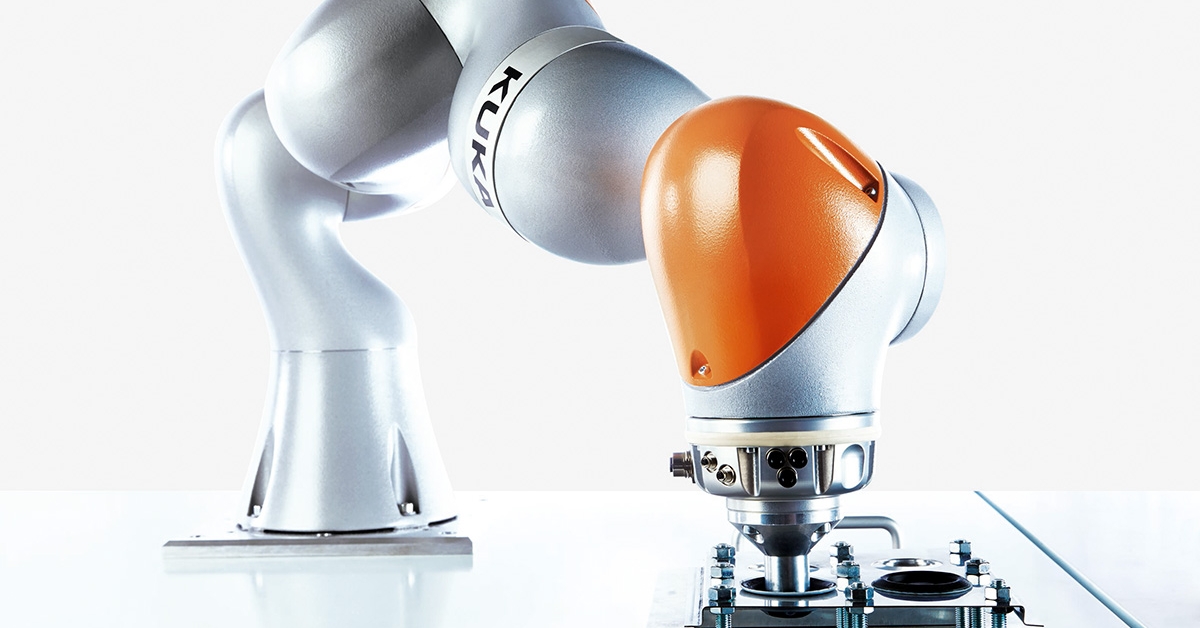 Product - KUKA's lightweight cobot specialized in delicate assembly work
