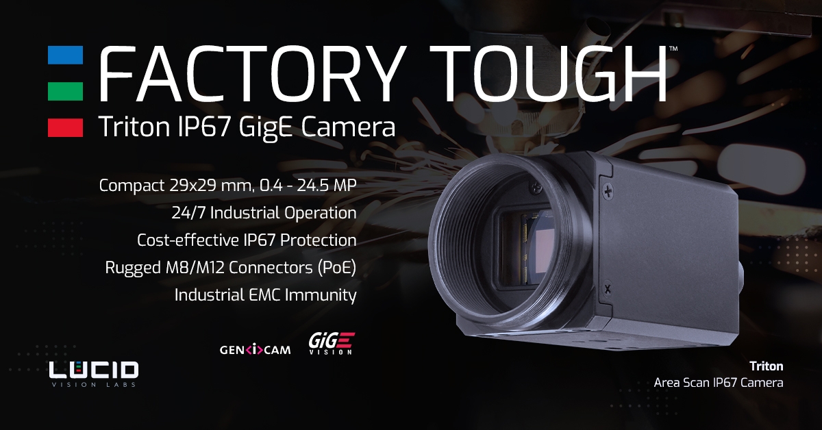 Product - Triton IP67 GigE Camera