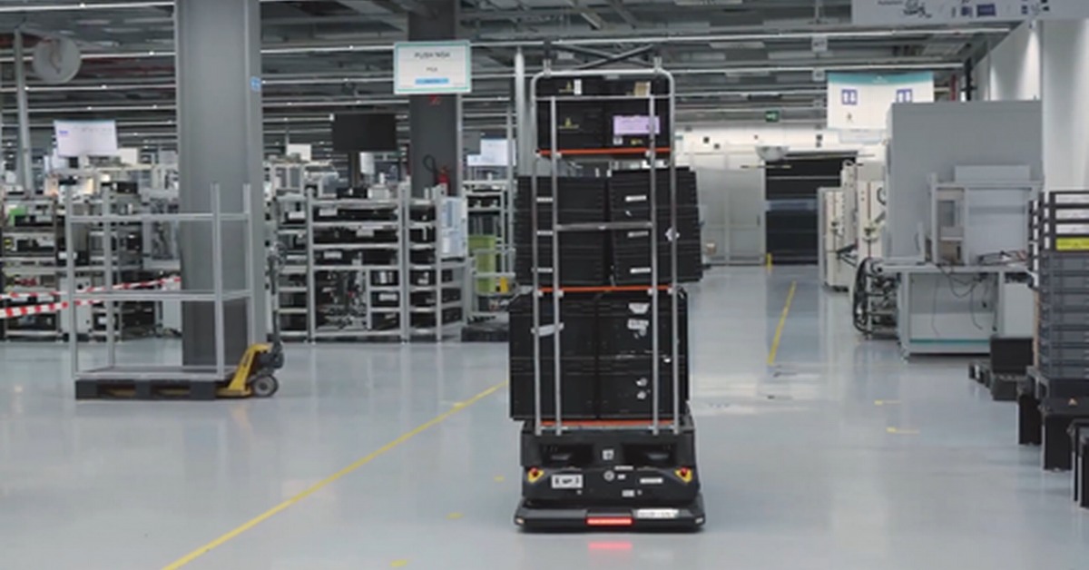 Videos: The GoPal AMR Solution at Marquardt | Robotize Inc.