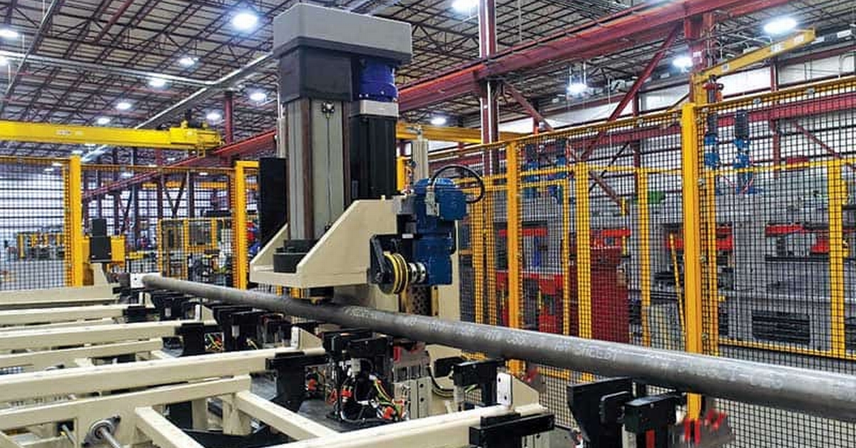 Case Studies: FTP Series electric press actuators used to straighten rods