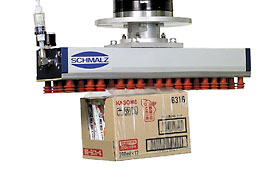 News: Schmalz Vacuum Gripping Systems for palletizing and depalletizing