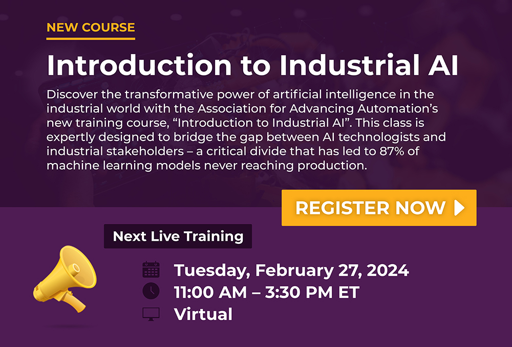 A3 Artificial Intelligence | Association for Advancing Automation