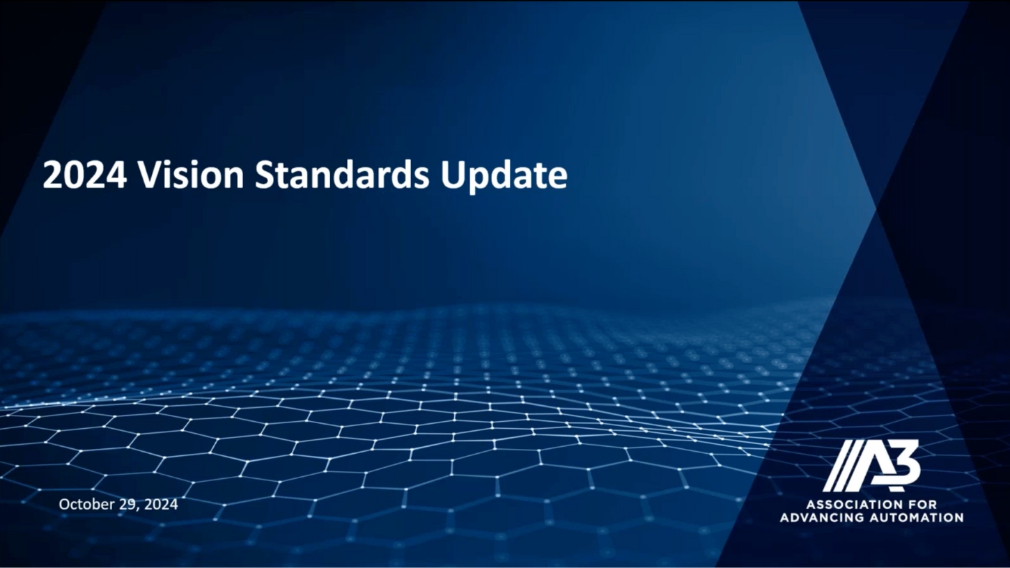 A3 Vault - 2024 Vision Standards Update | Automate.org