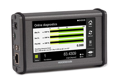 News: HEIDENHAIN Introduces Encoder Diagnostics Tool for Mobile Use