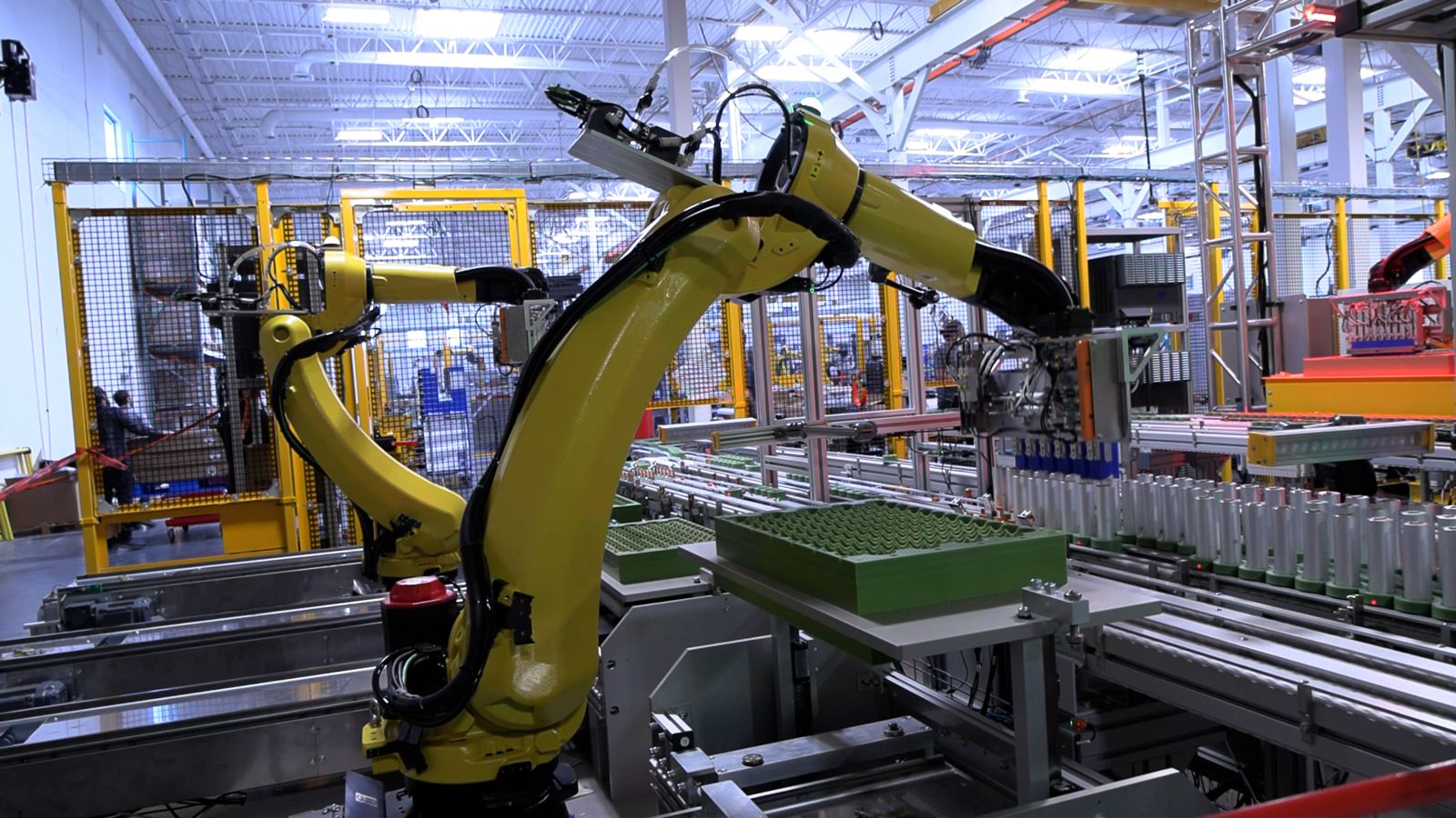 Case Studies: Automated Mobile Energy Storage Assembly Line | JR Automation – A Hitachi Group ...