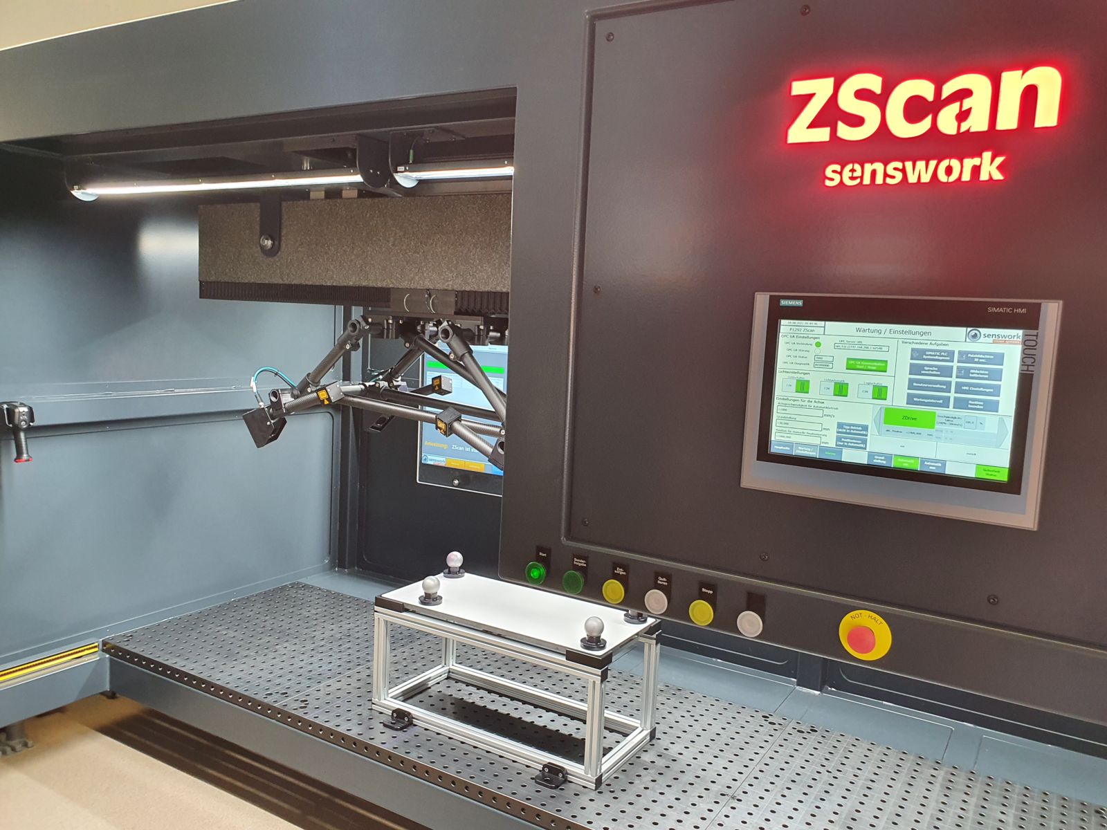 Product - ZScan® de senswork: inspección 3D en línea rápida, sencilla y totalmente automatizada