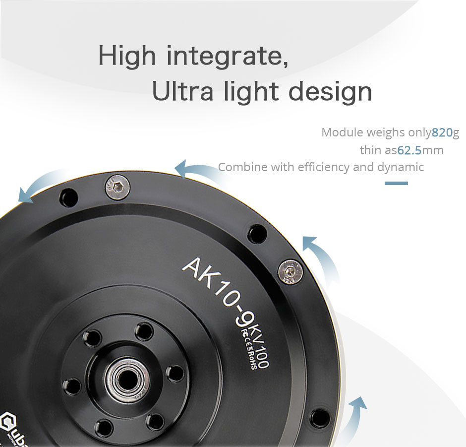 Product - CubeMars dynamic actuator with gearbox and encoder