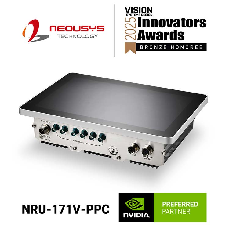 News: Neousys Honored by 2025 Vision Systems Design Innovators Awards for Its IP66 AI Panel PC ...