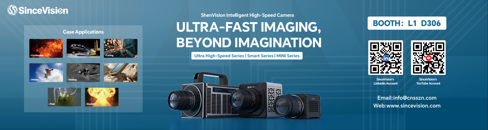 News: SinceVision's Cutting-Edge High-Speed Cameras Debut at APE 2025 ...